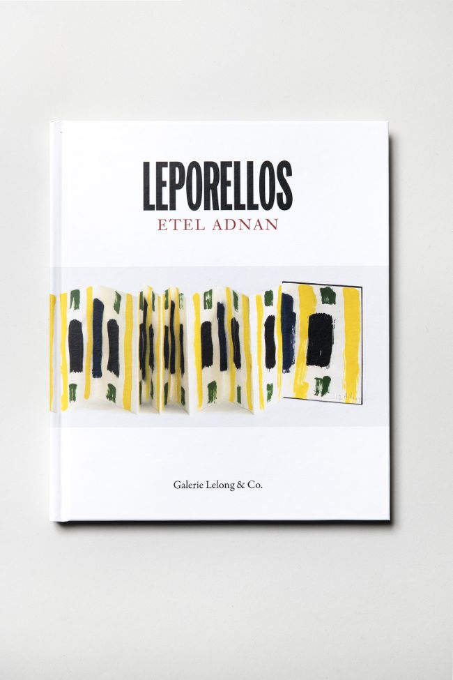 Leporellos un livre de Etel Adnan