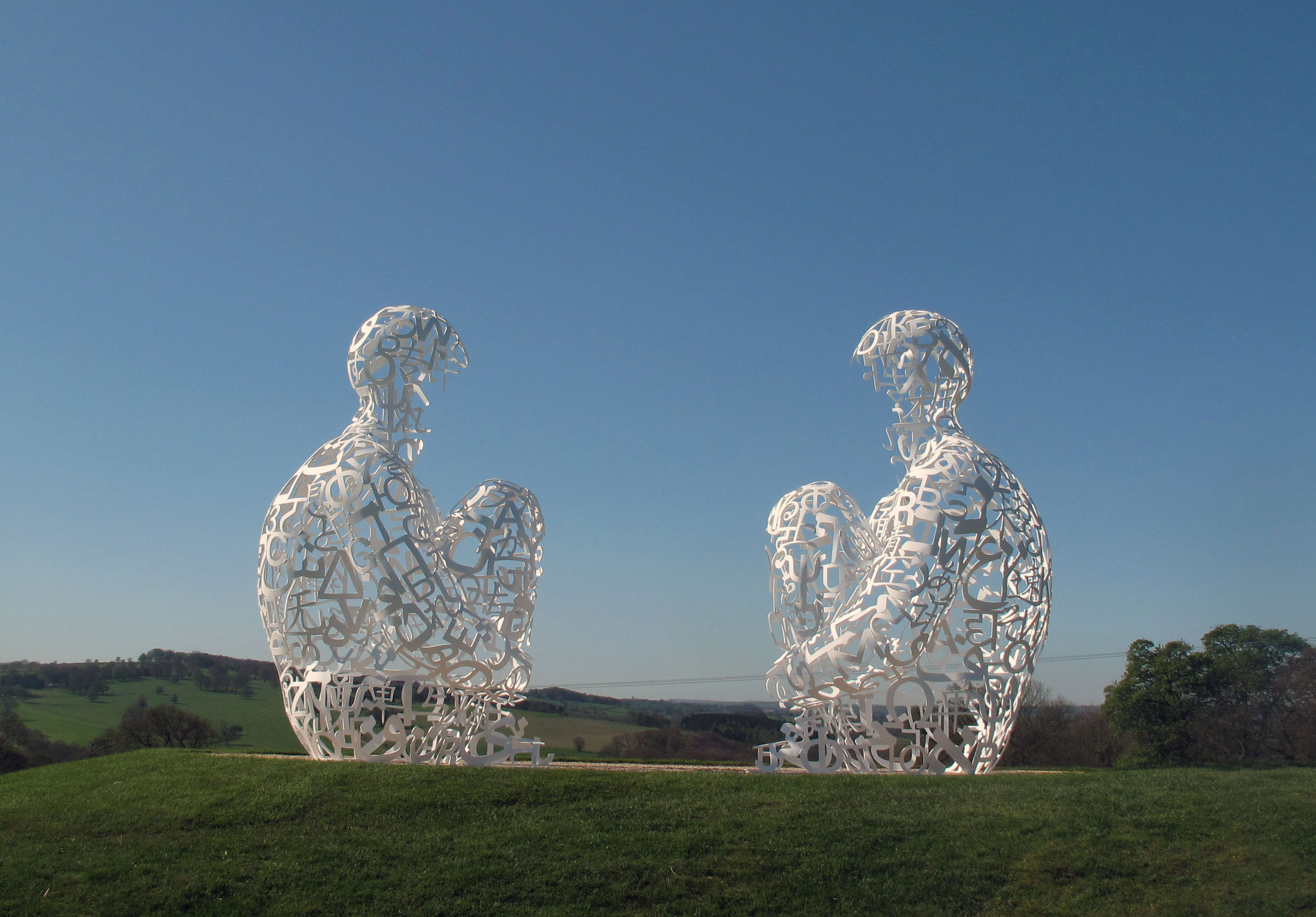 Spiegel une œuvre de Jaume Plensa