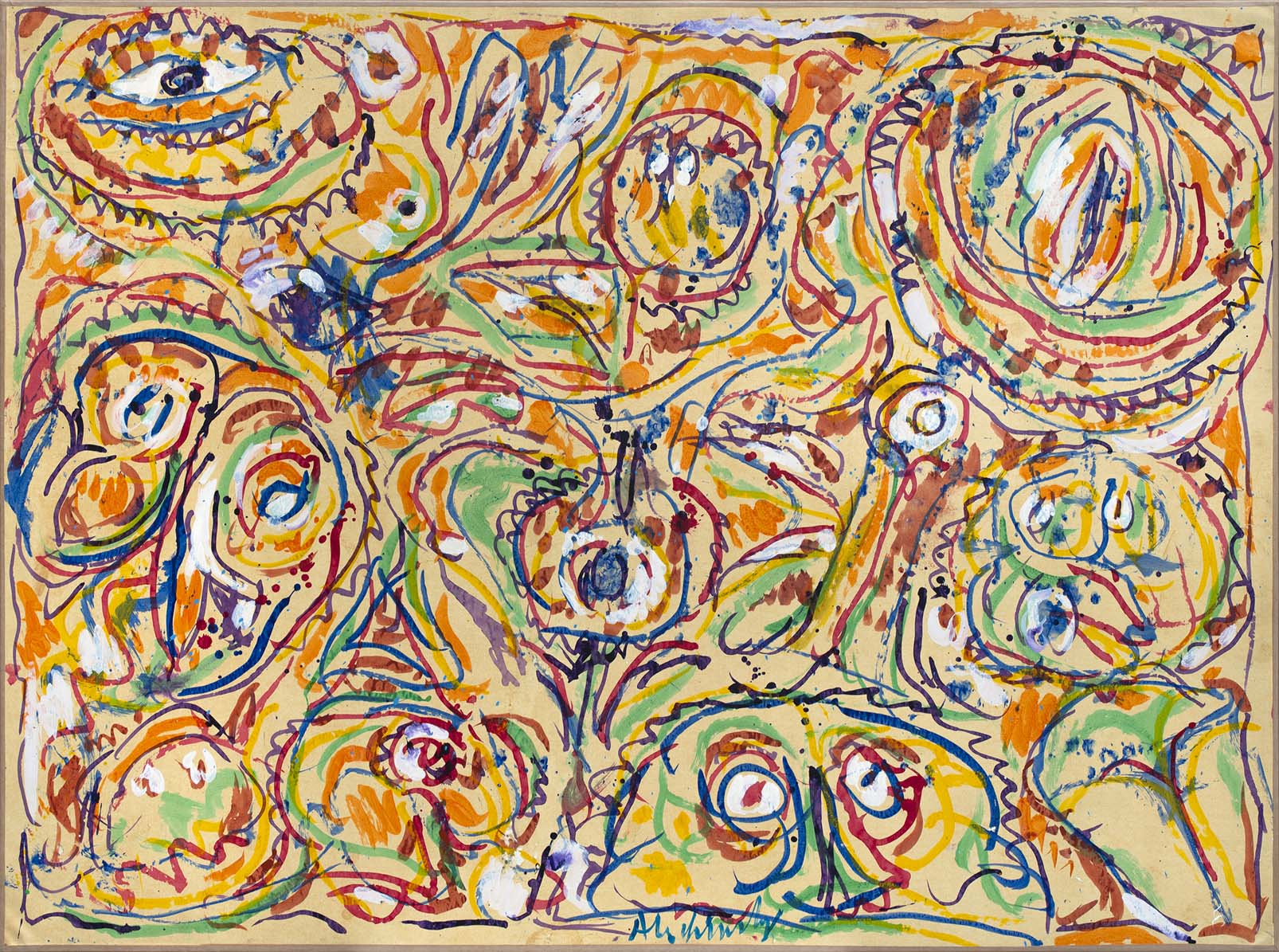 Pierre Alechinsky - artiste - Galerie Lelong & Co.