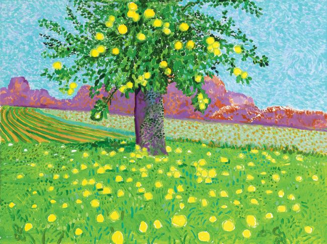 David Hockney, Ma Normandie | XIBT Contemporary Art Magazine