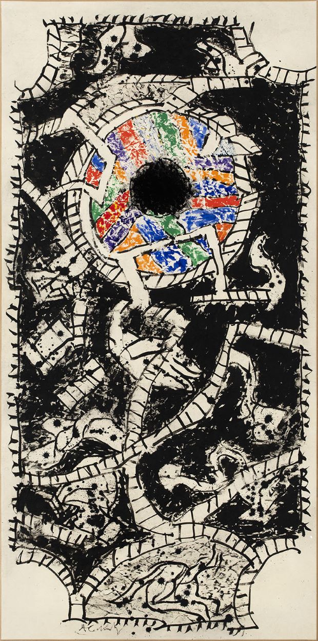 Pierre Alechinsky - artiste - Galerie Lelong & Co.